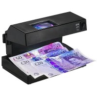 Detector UV cu lupa pentru bancnote, valuta - Tester autenticitate bani ...